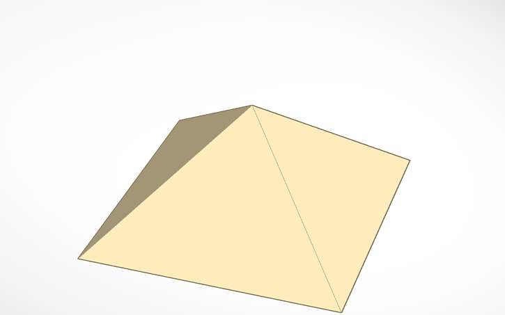 3D design Pyramid | Tinkercad