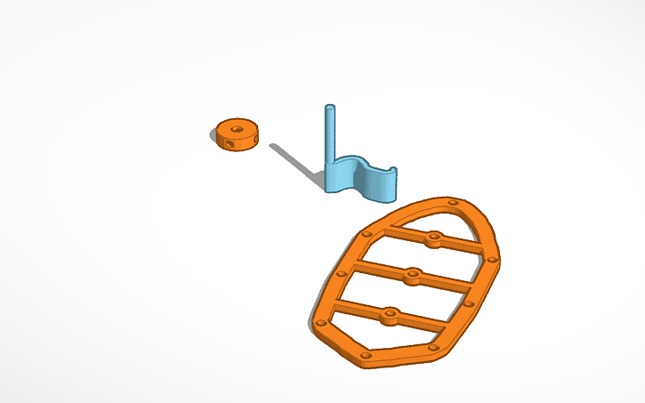 3D design Boat Frame - Tinkercad