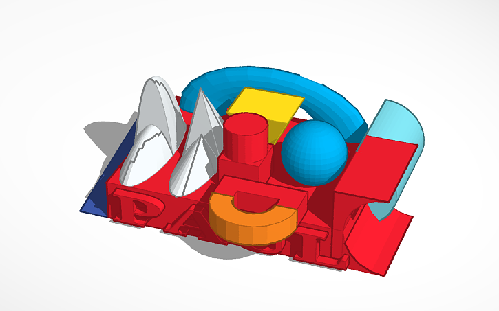 3d Design Test Block Tinkercad