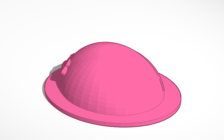3D design Lego Adrian Helmet WW1 - Tinkercad