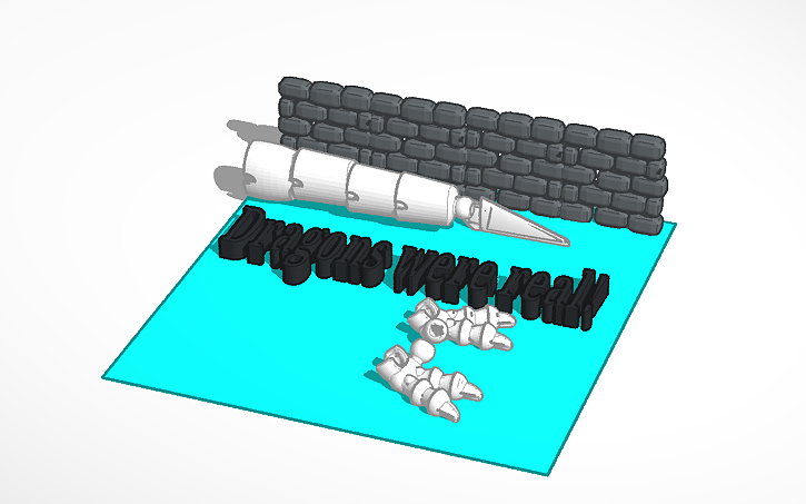 3D design DRAGONS! - Tinkercad