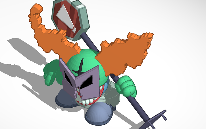 3D design Friday Night Funkin' Tricky - Tinkercad