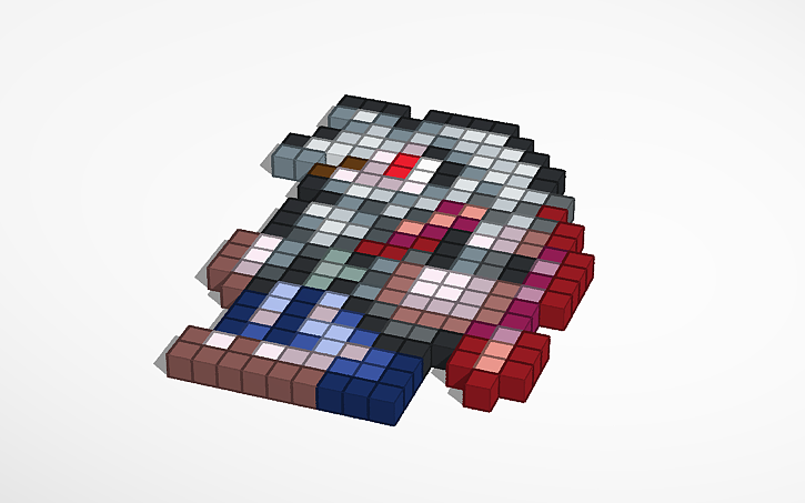 3D design The Old Man from Terraria - Tinkercad