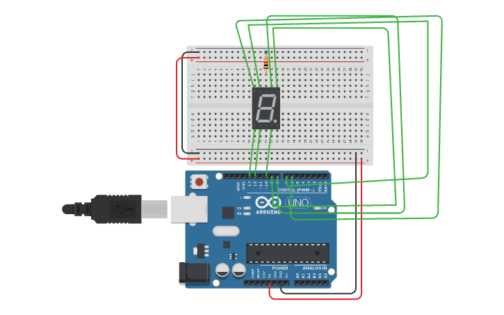 Circuit design EE 312 Lab 2 , Objective-1 - Tinkercad