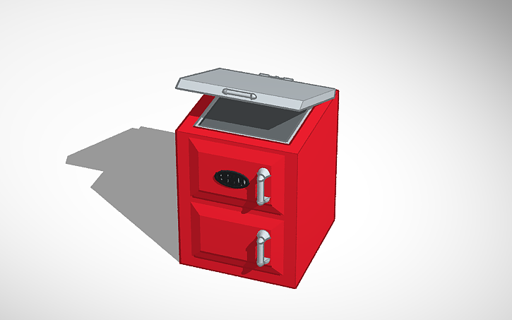 3D design everhot oven - Tinkercad