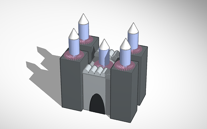3D design Castle | Tinkercad