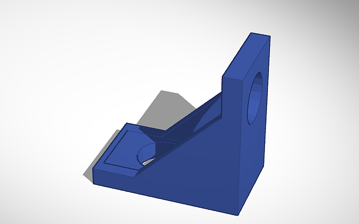 3D design Drawer Corner Brackets - Tinkercad