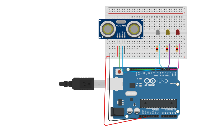 Circuit design sensor - Tinkercad