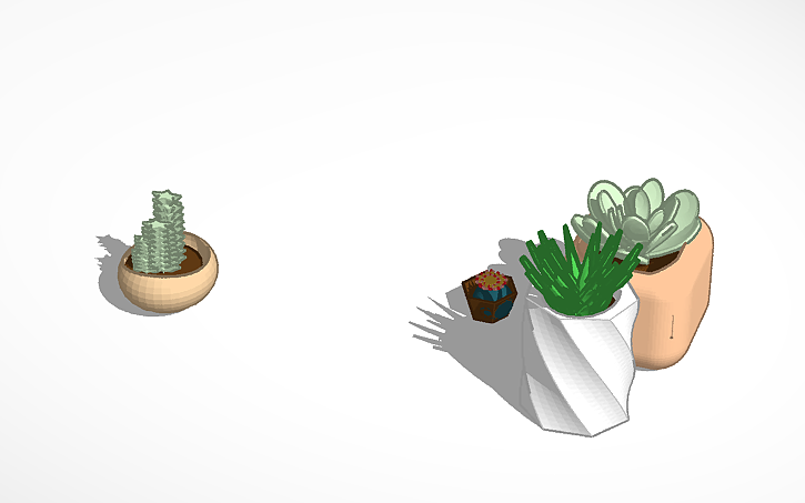 3D design plants - Tinkercad