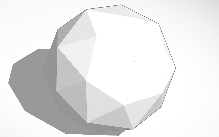 3D design Pentakis Dodecahedron - Tinkercad