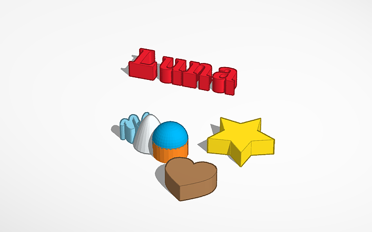 3D design my first 3d model - Tinkercad