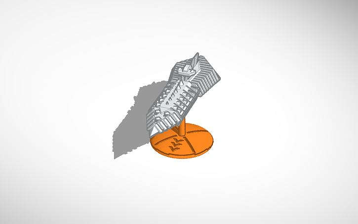 3D design Chaos - Inferno Class Cruiser - Tinkercad