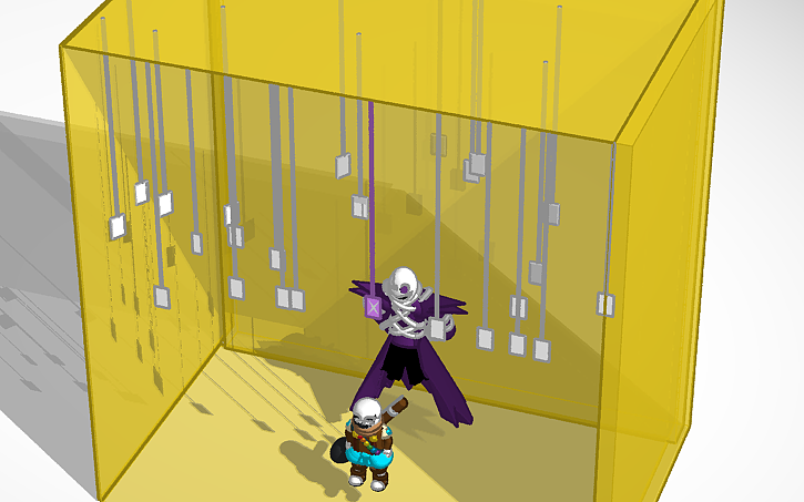 3D design Betrayal Ink Sans - Tinkercad