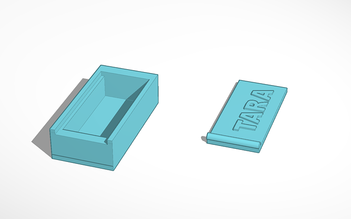 3D design Box - Tinkercad