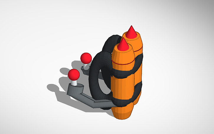 3D design jetpack - Tinkercad