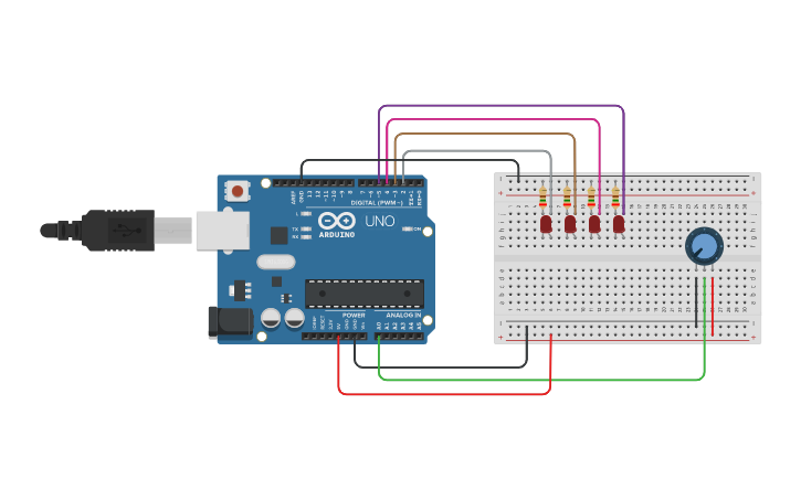 Circuit design Regulador de luz | Tinkercad Circuit design Regulador de luz | Tinkercad