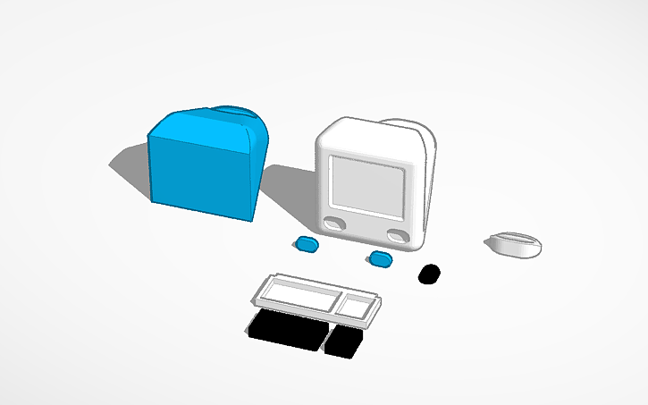 3D design iMac G3 Assembly Kit - Tinkercad