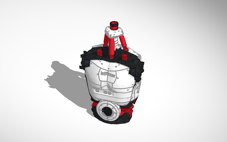 3D design InMoov-Custom-Assemblage-2.Body IN PROGRESS | Tinkercad