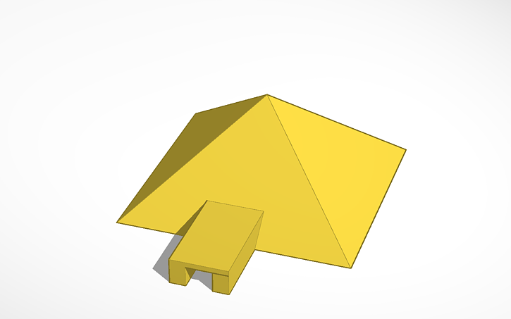 3D design Pyramid/Temple | Tinkercad