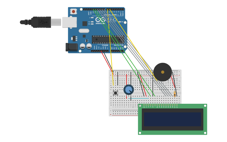 Circuit design COA Lab 7 - Tinkercad