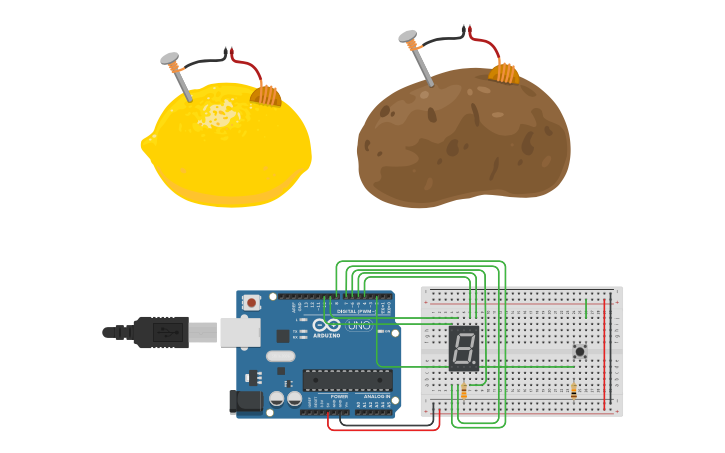 Circuit design Arduino Intermedio Sesión 3 - 2 SEP contador while ...