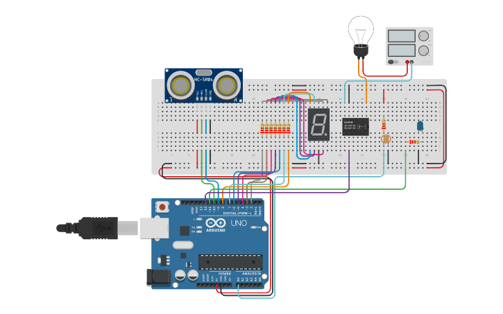 Circuit design TI _ Parte 1 | Tinkercad