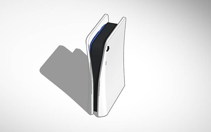 3D design ps5 - Tinkercad