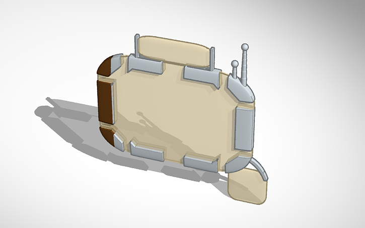 3D design Survivor Feather's Holo-Tablet (1st Upgrade) | Tinkercad