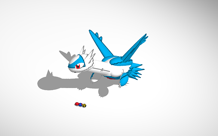 3D design Latios - Tinkercad