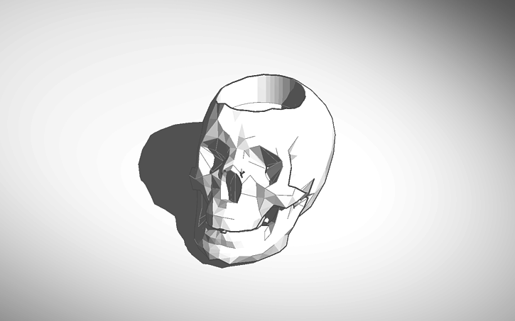 3D design Inspiration Podium 5 (skull) | Tinkercad