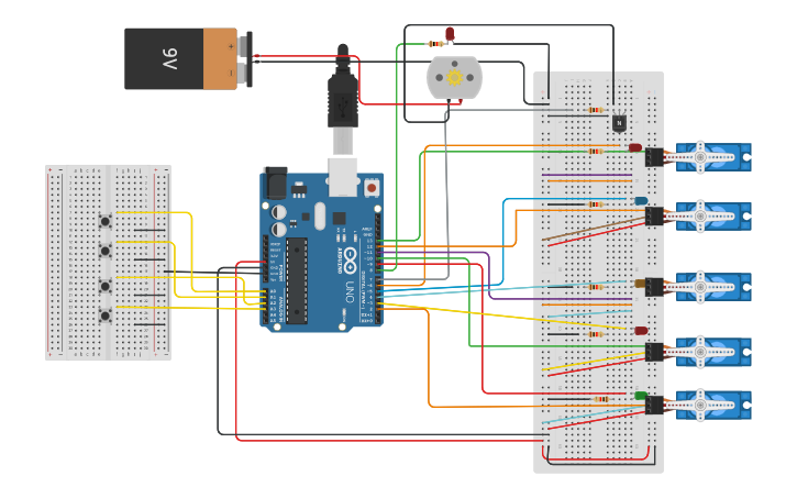 Circuit design Assignment 2 - Tinkercad