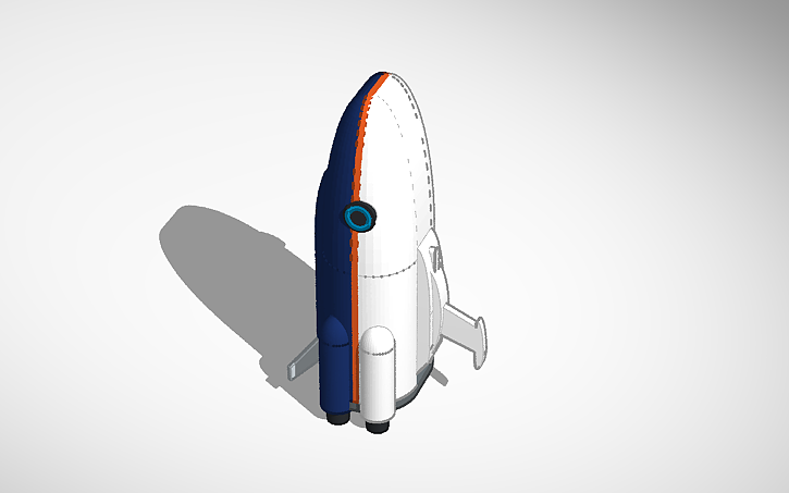 3D design Aurora spacecraft - Tinkercad