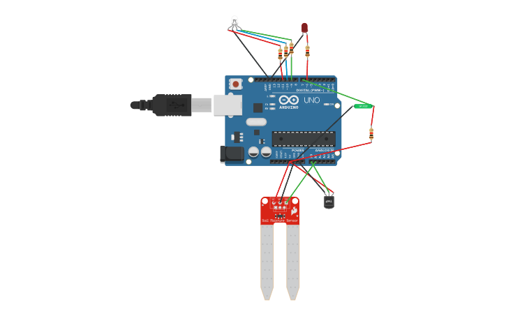 Circuit Design Iot Tinkercad