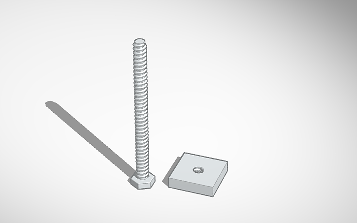 3D design C-clamps - Tinkercad