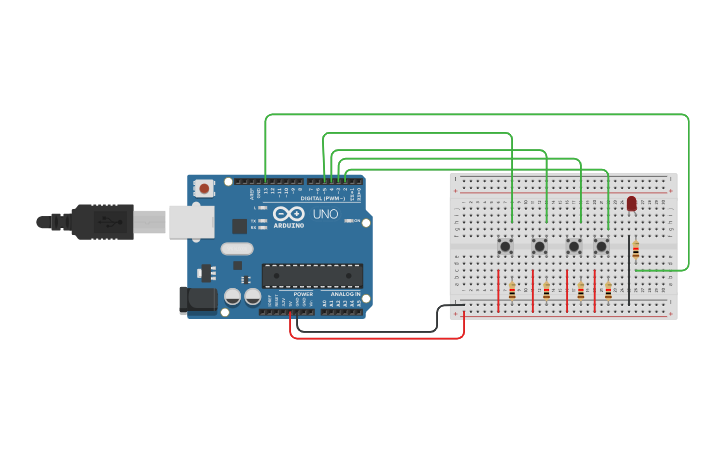 Circuit Design Question 1 Tinkercad