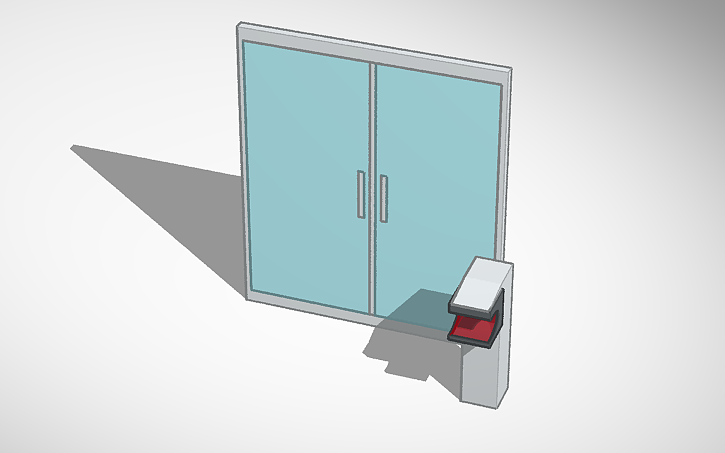 3D design My Door-Opening Mechanism - Tinkercad