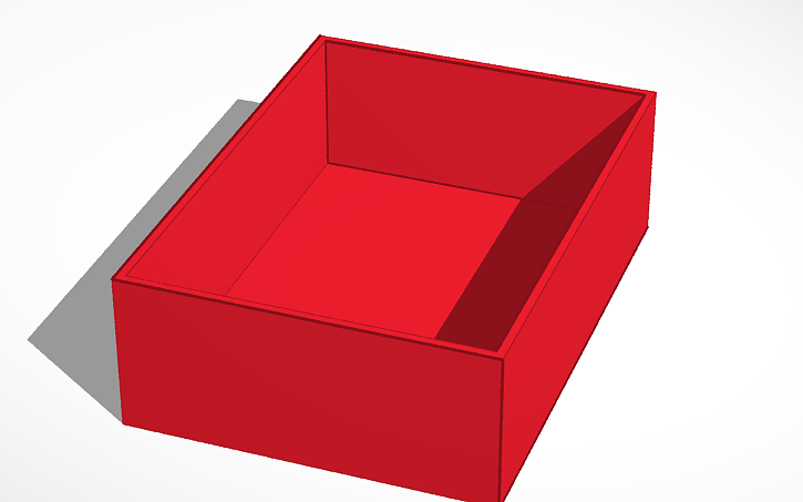 3D design big rectangle - Tinkercad