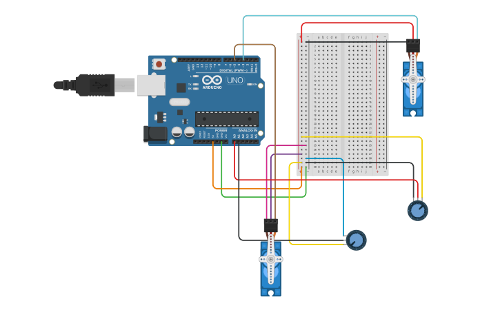 Circuit design Mask - Tinkercad