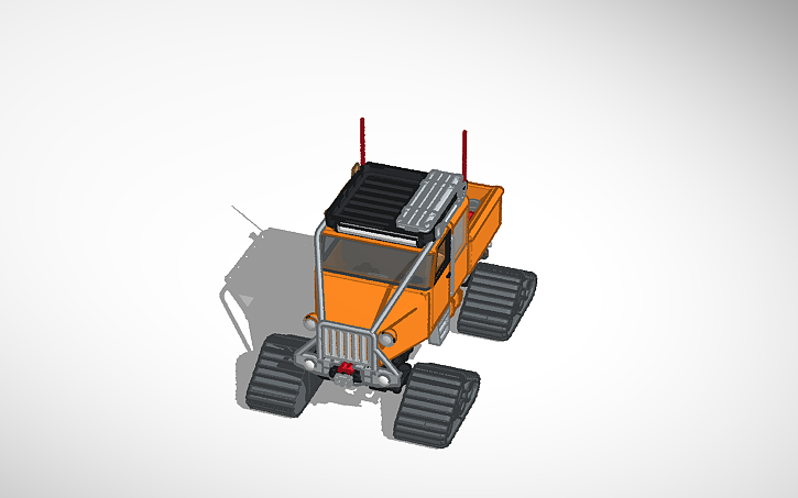 3D design Snow machine - Tinkercad