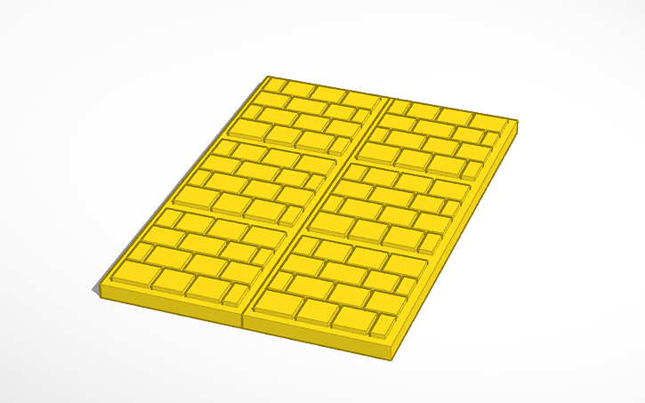 3D design DS 2X3 - Tinkercad