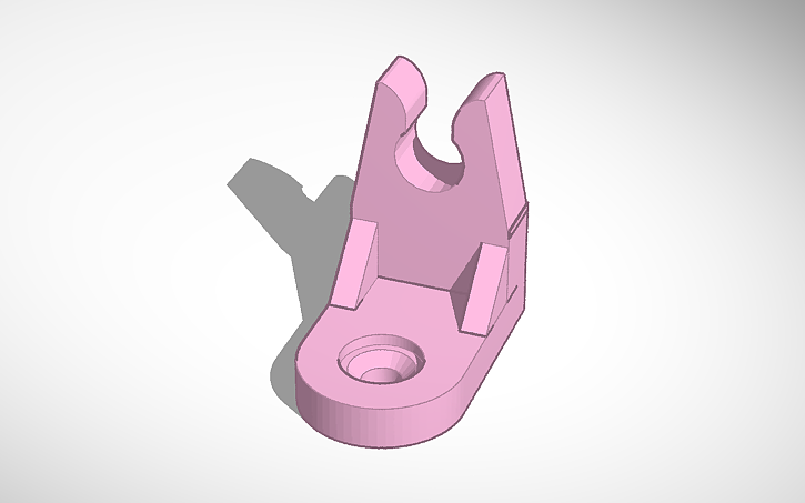 3d Design Holder For Sun Shader Rod Tinkercad 
