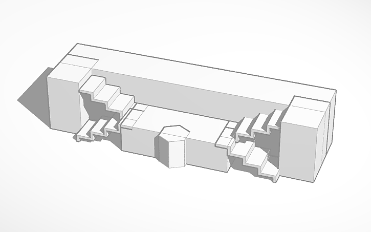 3D design Inaugural Platform - Tinkercad