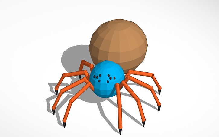3D design Spider | Tinkercad