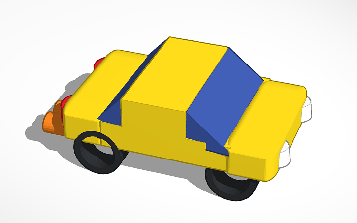 3D design masin - Tinkercad