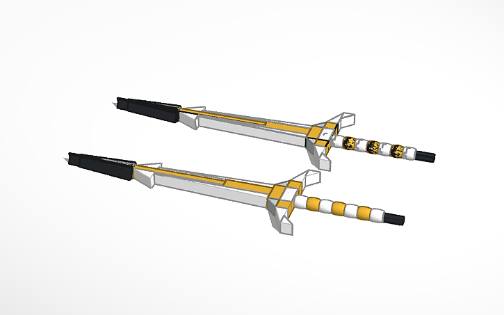 3D design Godly sword! | Tinkercad