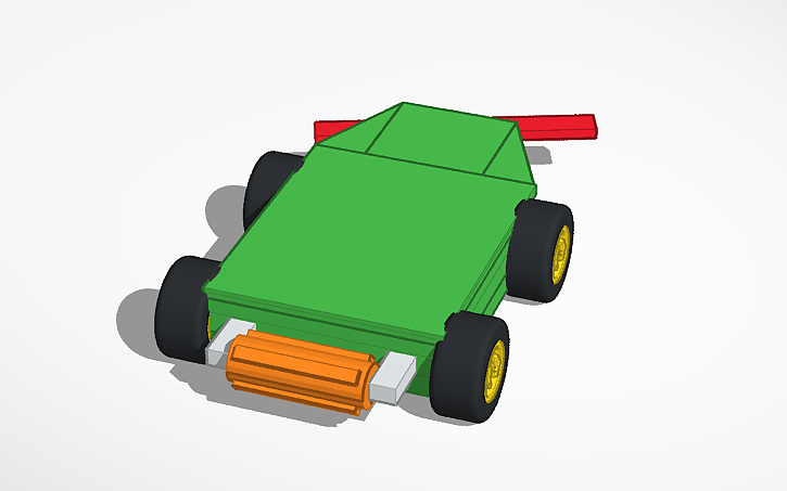 3D design Battlebot - Tinkercad