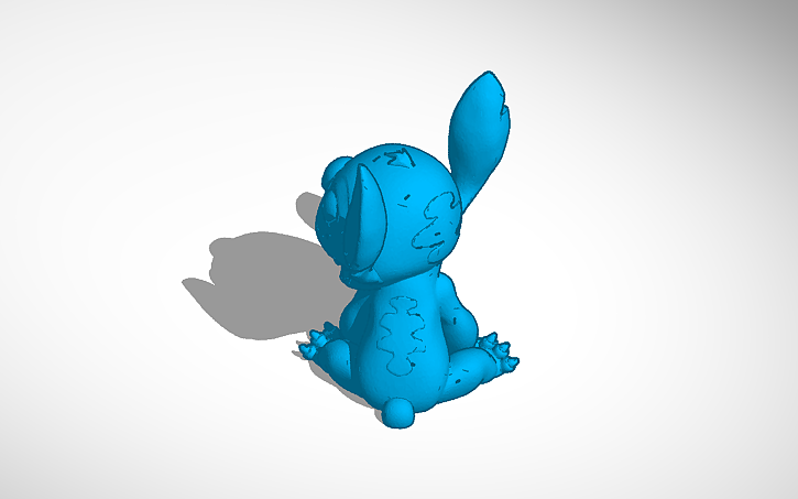 3D design Stitch - Tinkercad