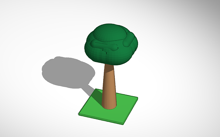3D design tree - Tinkercad