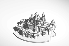 3D design Disney Castle | Tinkercad