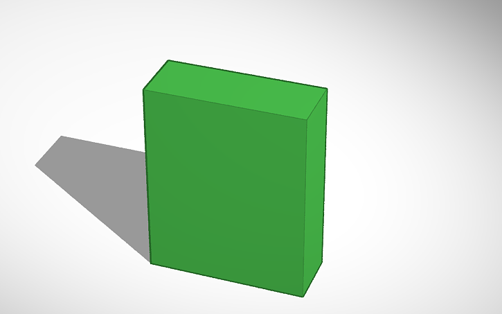 3D design 6.2 rectangular prism part 2 | Tinkercad